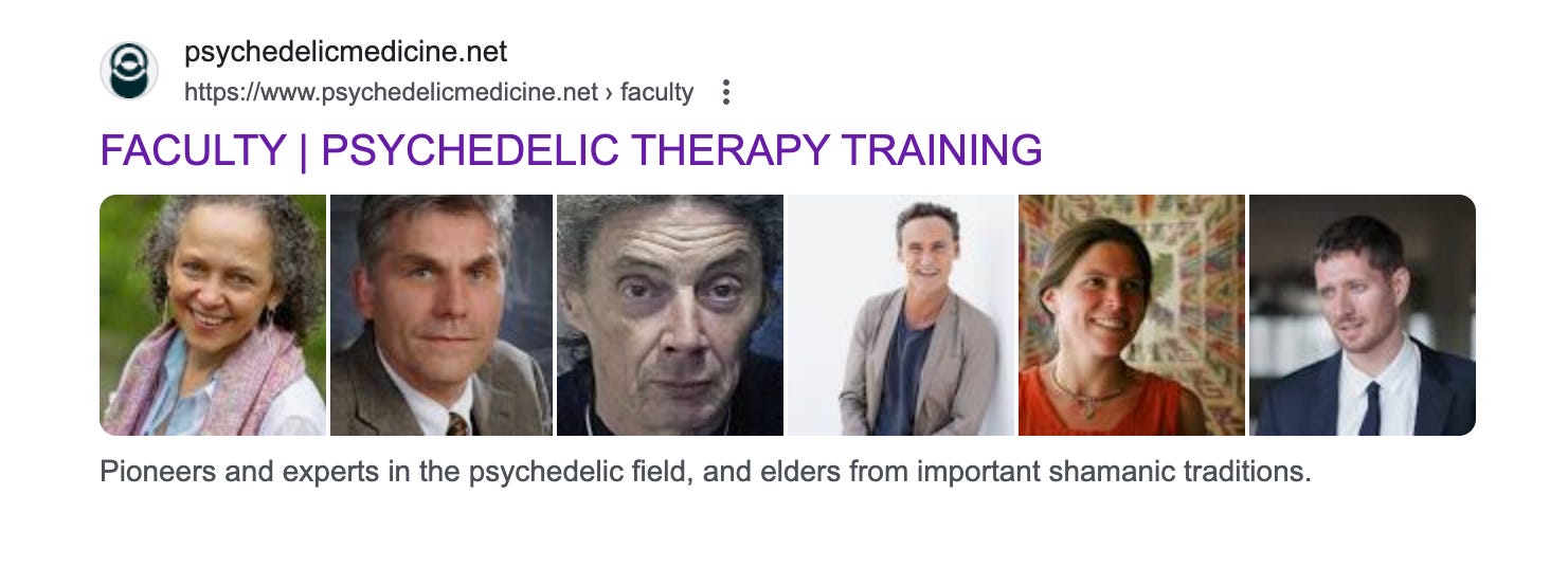 AWE: is the intense psychedelic therapy training course safe?