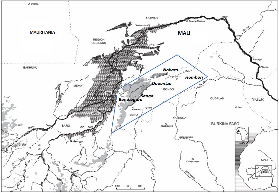 A complete history of Dogon country: Bandiagara from 1900BC to 1900AD