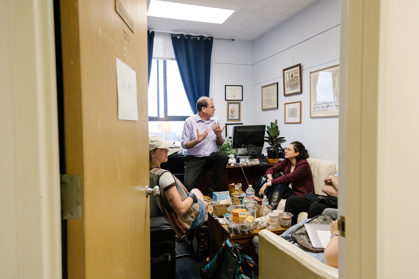 Why This Berkeley Professor Is Sleeping in His Office