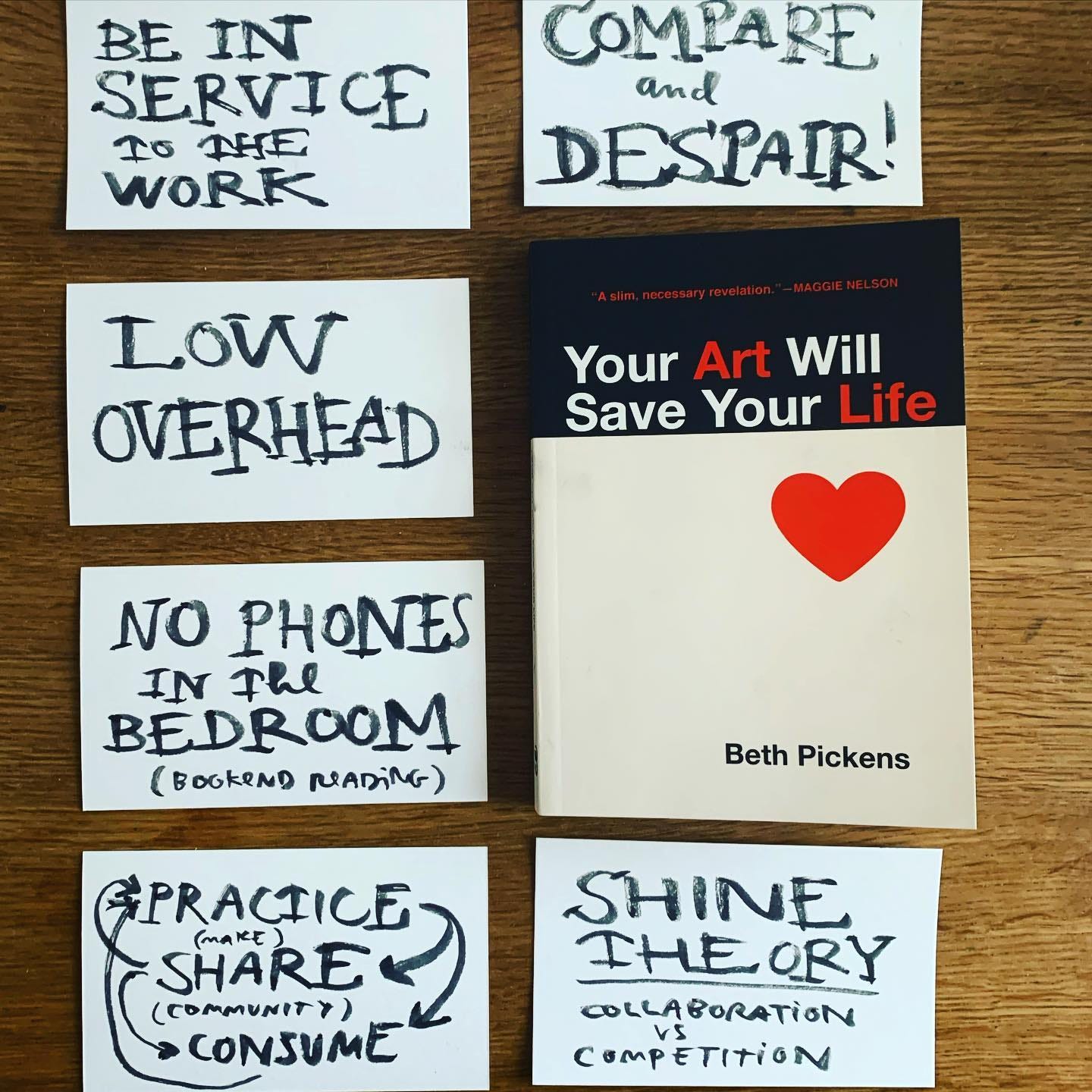 Art advice with Beth Pickens - Austin Kleon