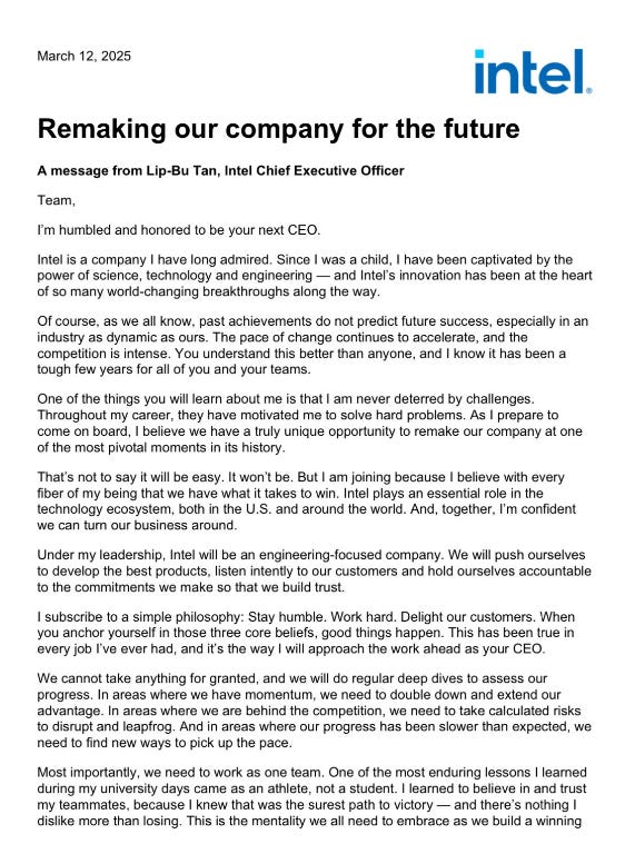 Captain Intel: Reassembling the Semiconductor Avengers