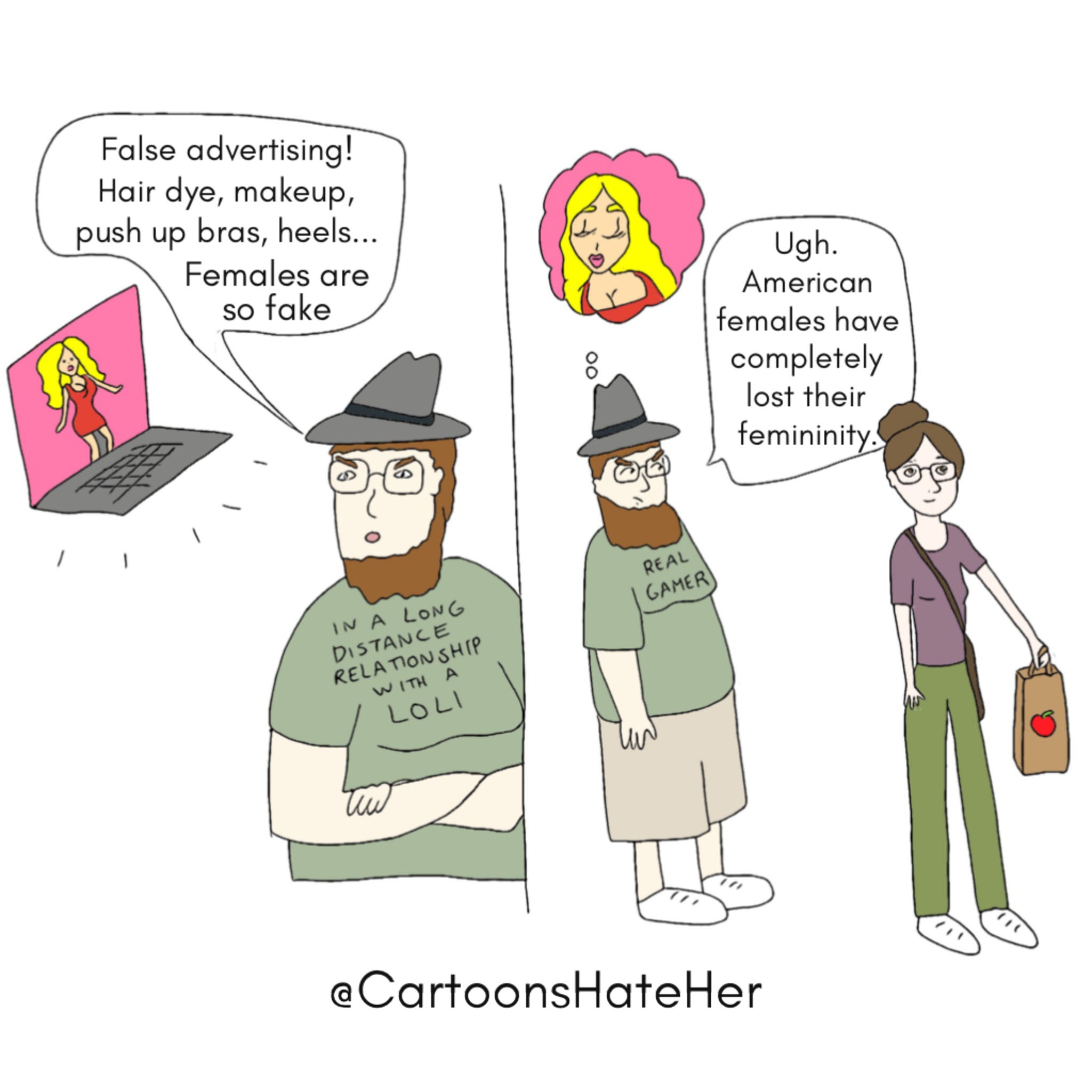 The Anthology of Neckbeard Cartoons: Part 1 (Free)