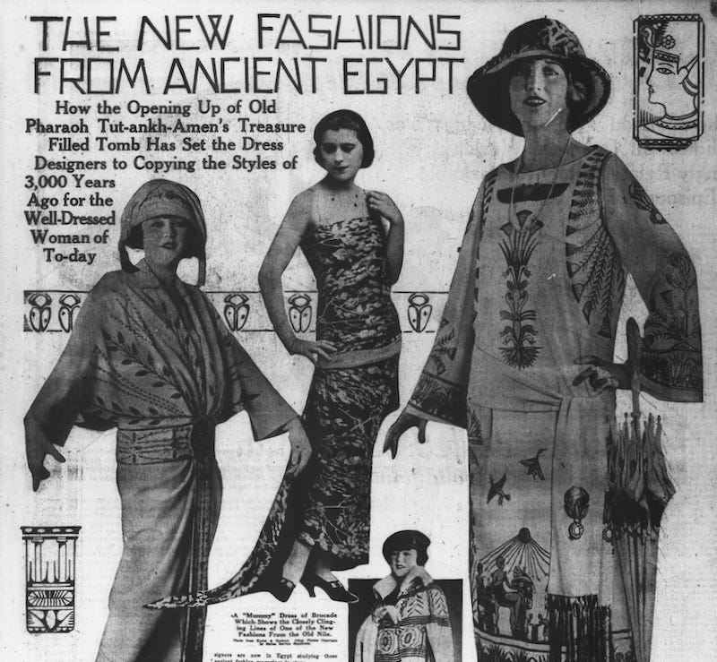 King Tut Takes America: The Rise of Egyptomania (1920s)