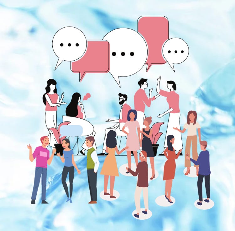 'The language of being human' by Poet Ali. - by Victoria