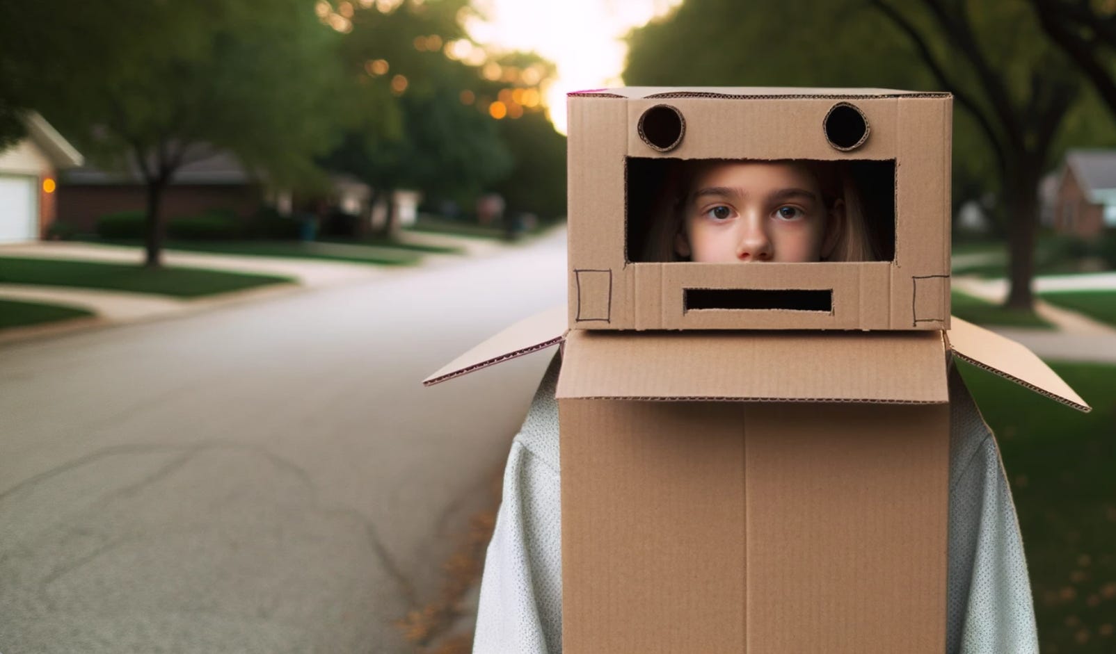 Cardboard Robot - by J.E. Petersen