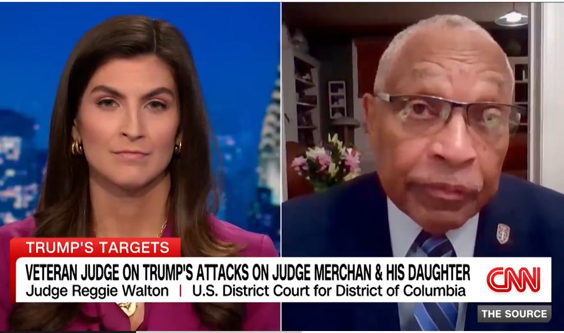 Judge Reggie Walton: Political Speech Commissar