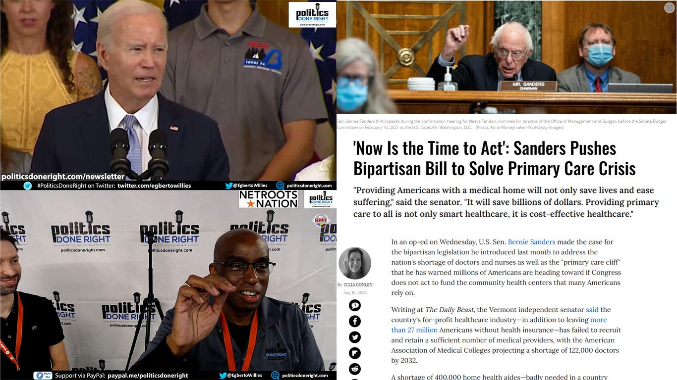 Biden comes out swinging. Stand Up America's Brett Edkins discusses ...