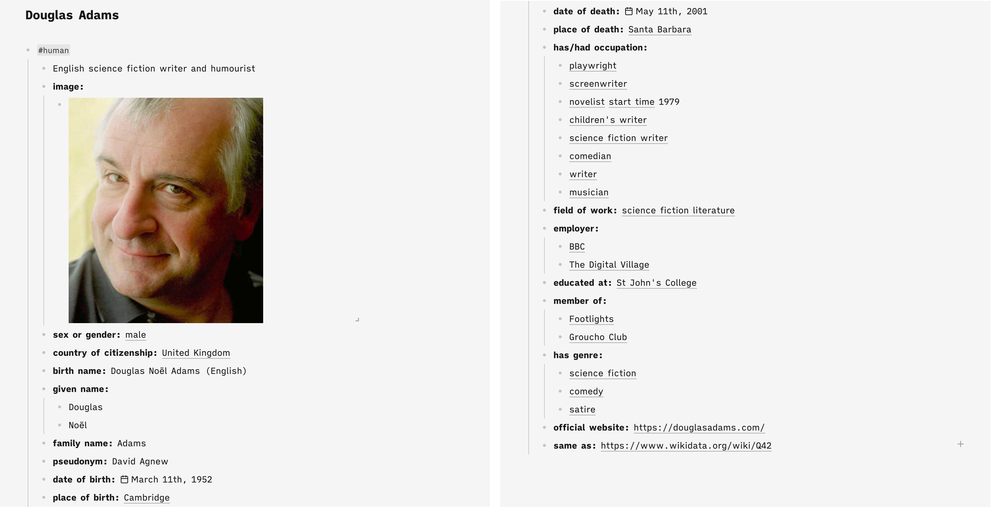 A structured way of organizing Roam Research