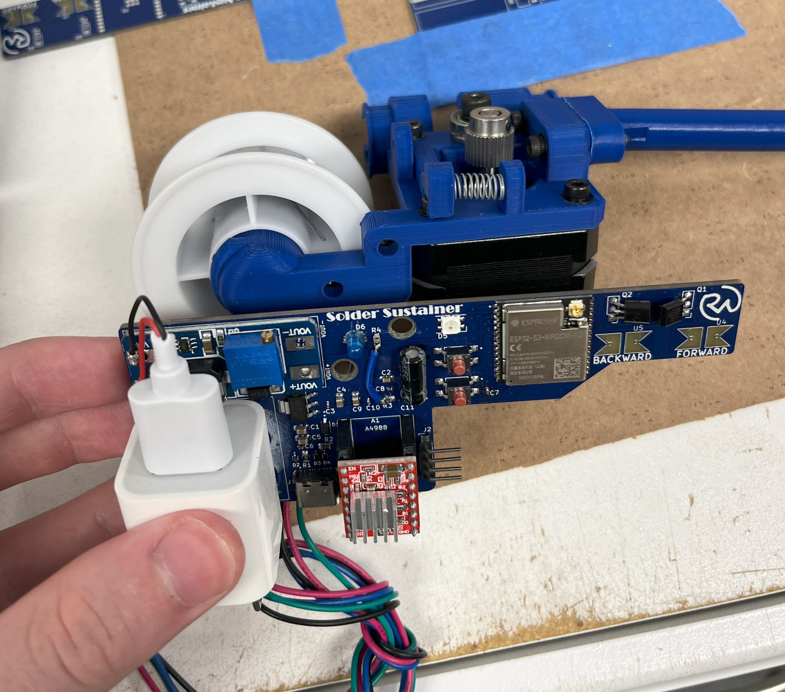 Build a One-Handed Soldering Tool | Effortless Soldering With Only One ...