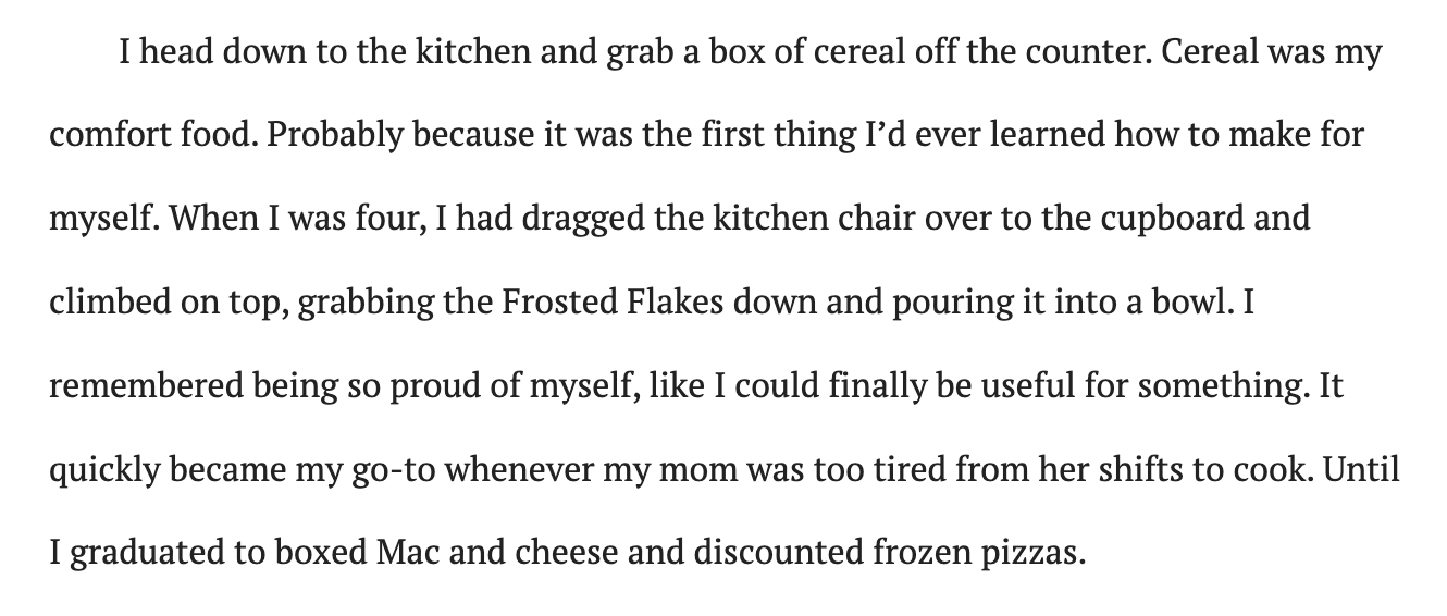 My Second Draft Writing Process - by Mallory Stock