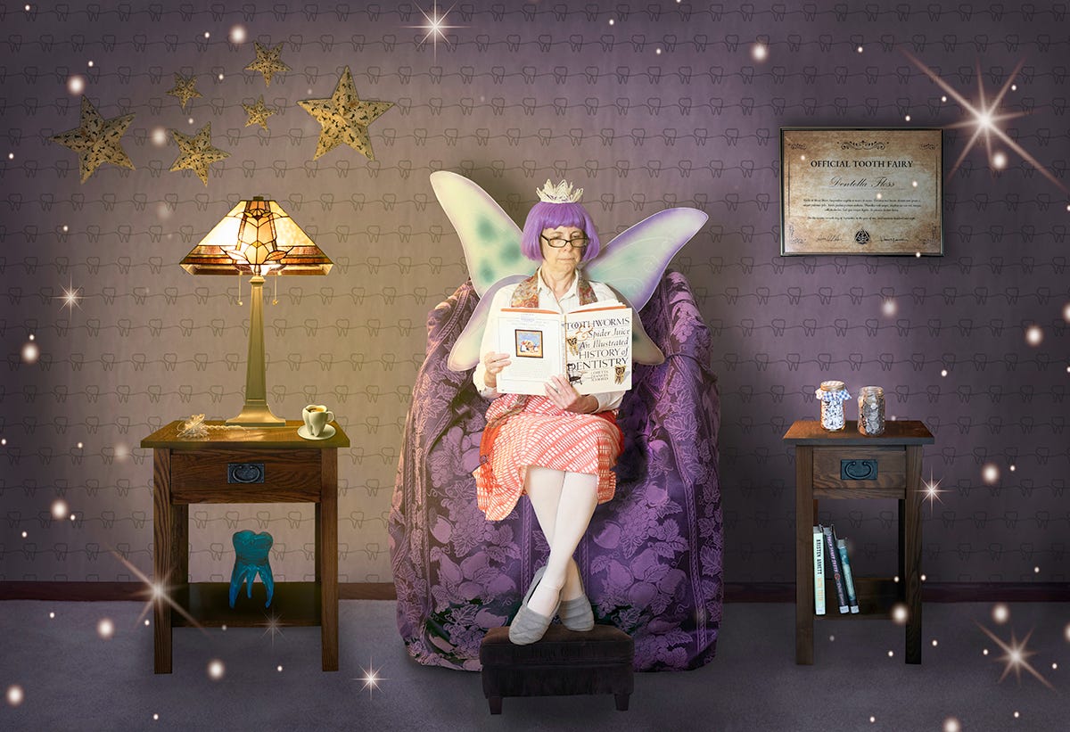 Portrait of the Tooth Fairy - Cindy Hansen Photography