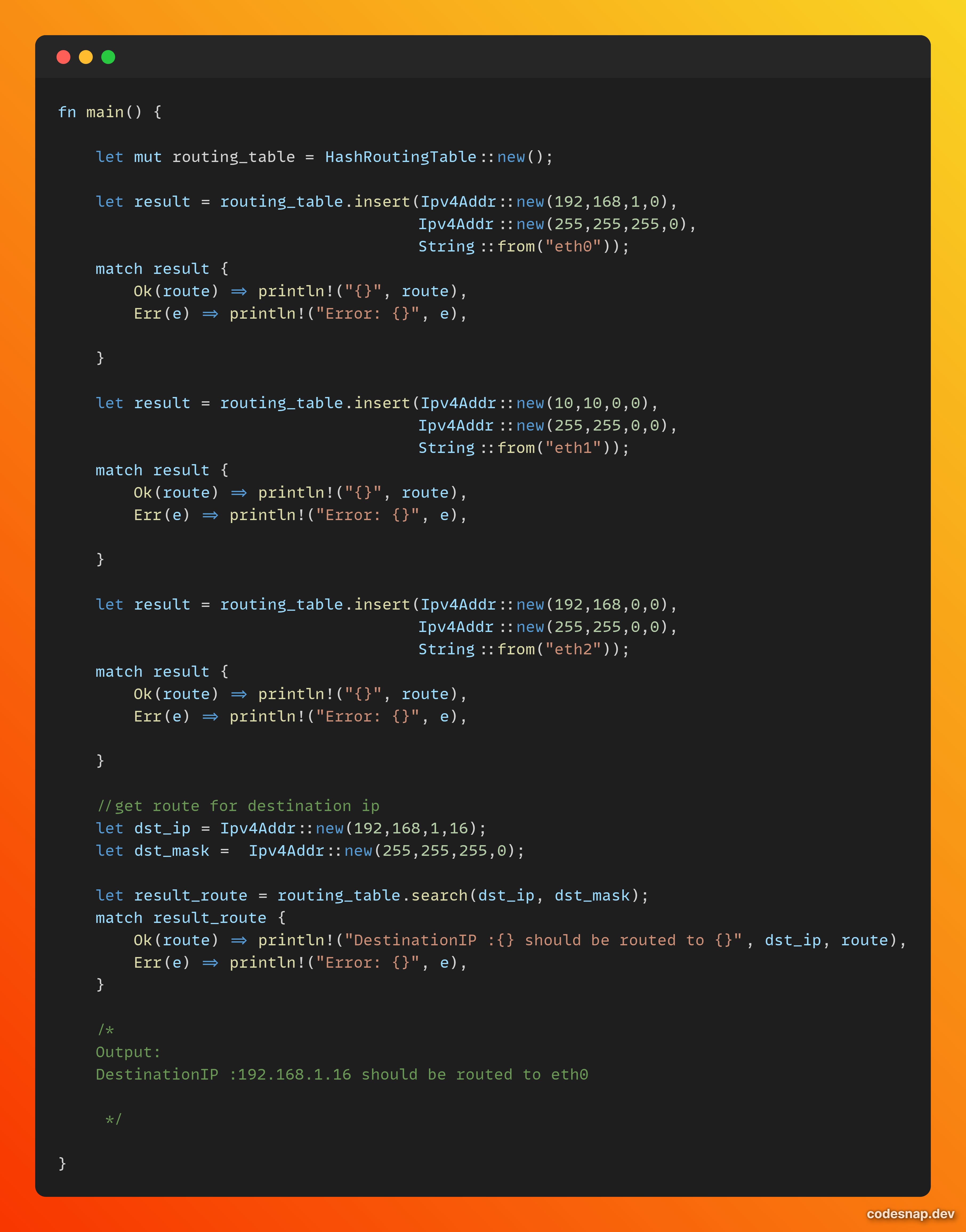 Hash based IP Routing in Rust - by Anvaya - Byte Bound