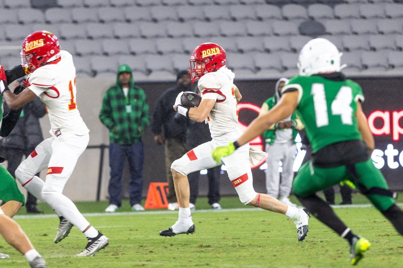 Cathedral’s Harrington Sets Program’s Single Season TD Record