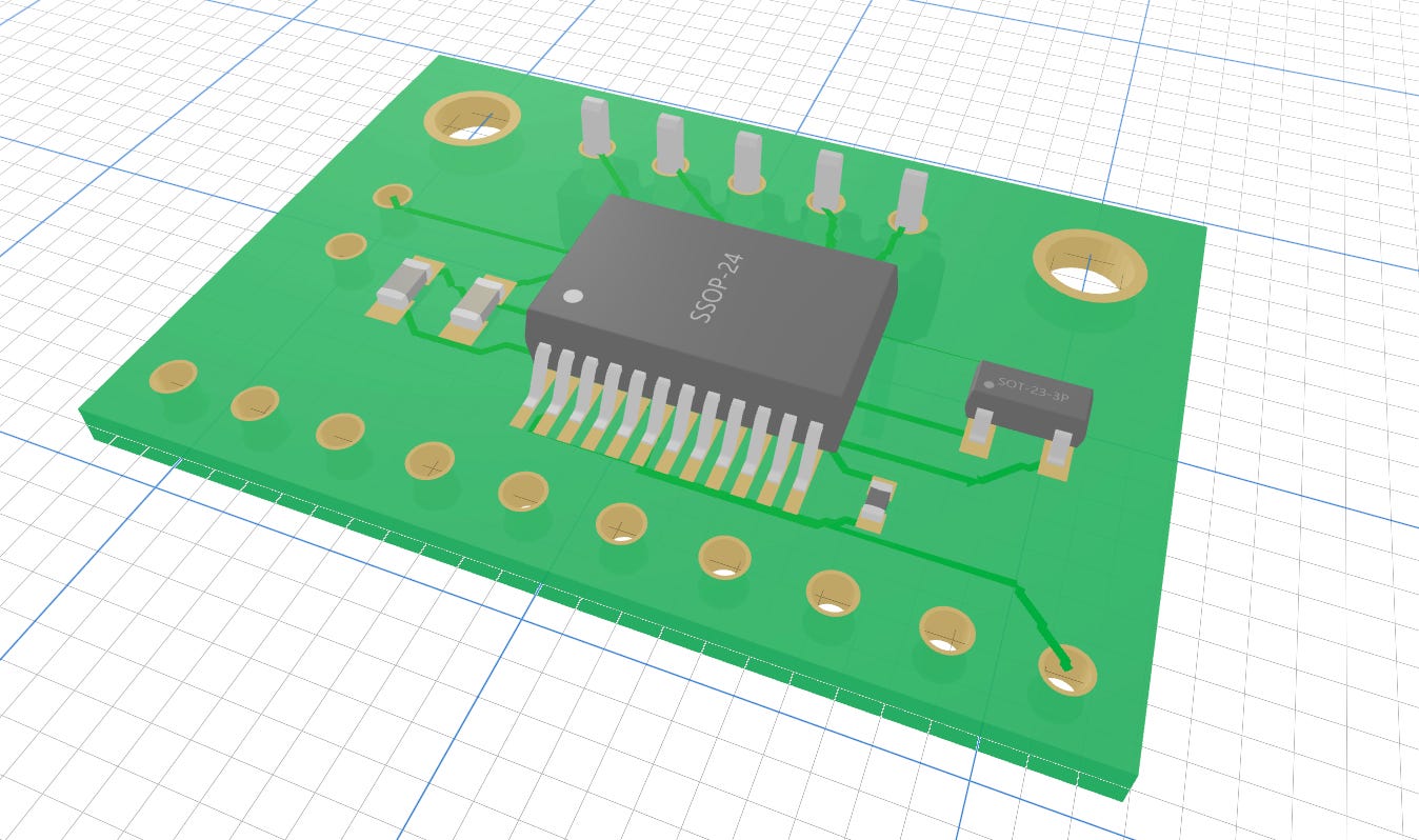 tscircuit now supports a 3d view! - by Seve - tscircuit