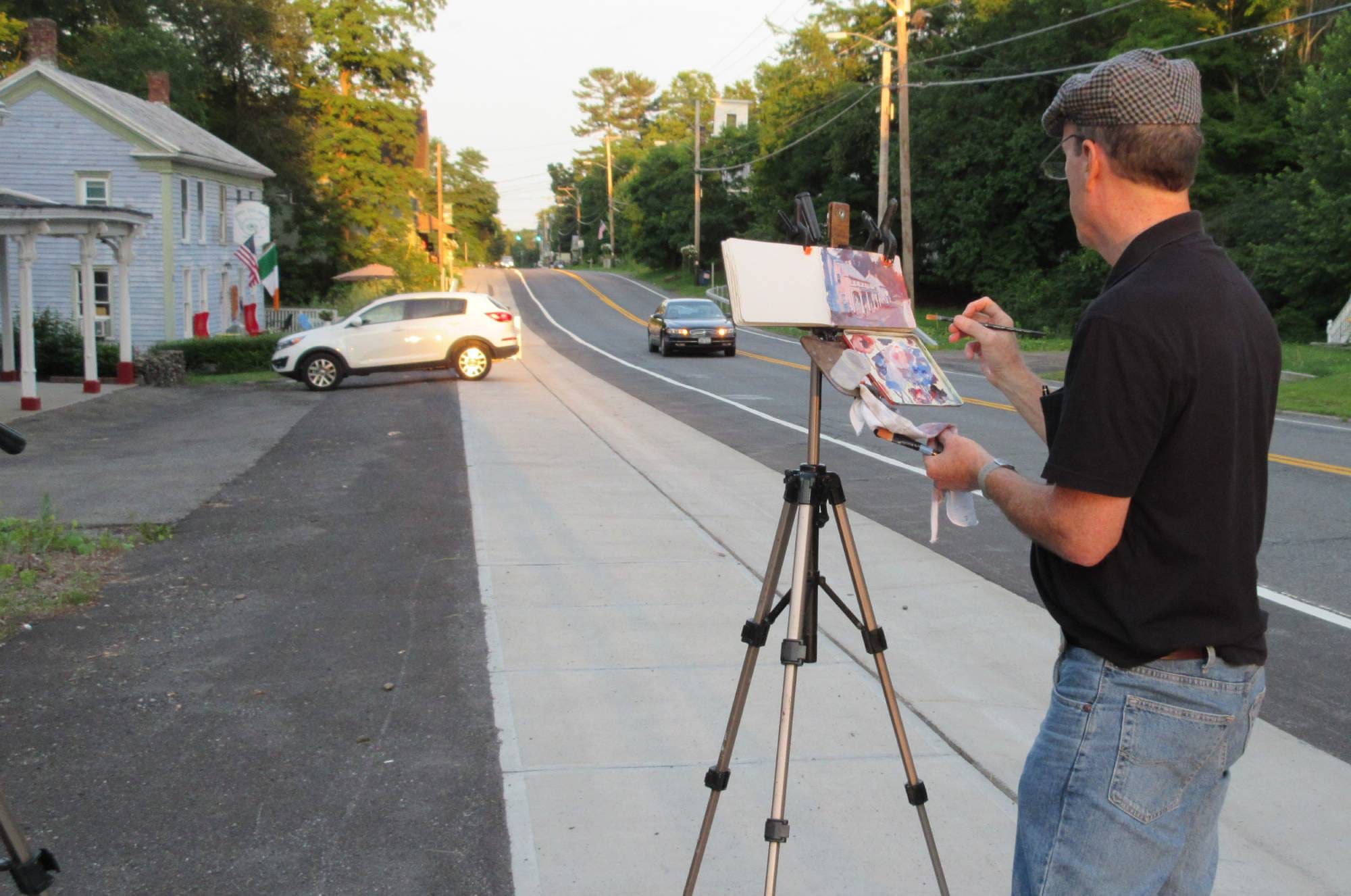 Painting Tip #1: Set Up Your Painting Near Your Line of Sight