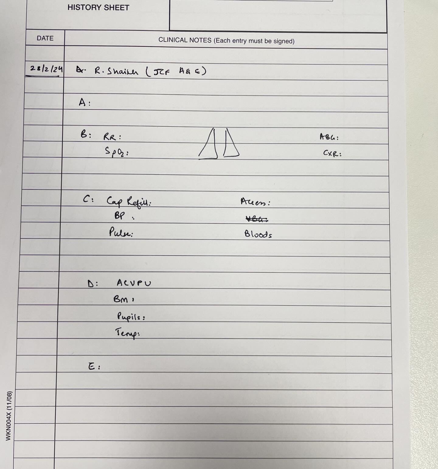 The ABCDE assessment - by Rabia Shaikh - The IMG Experience