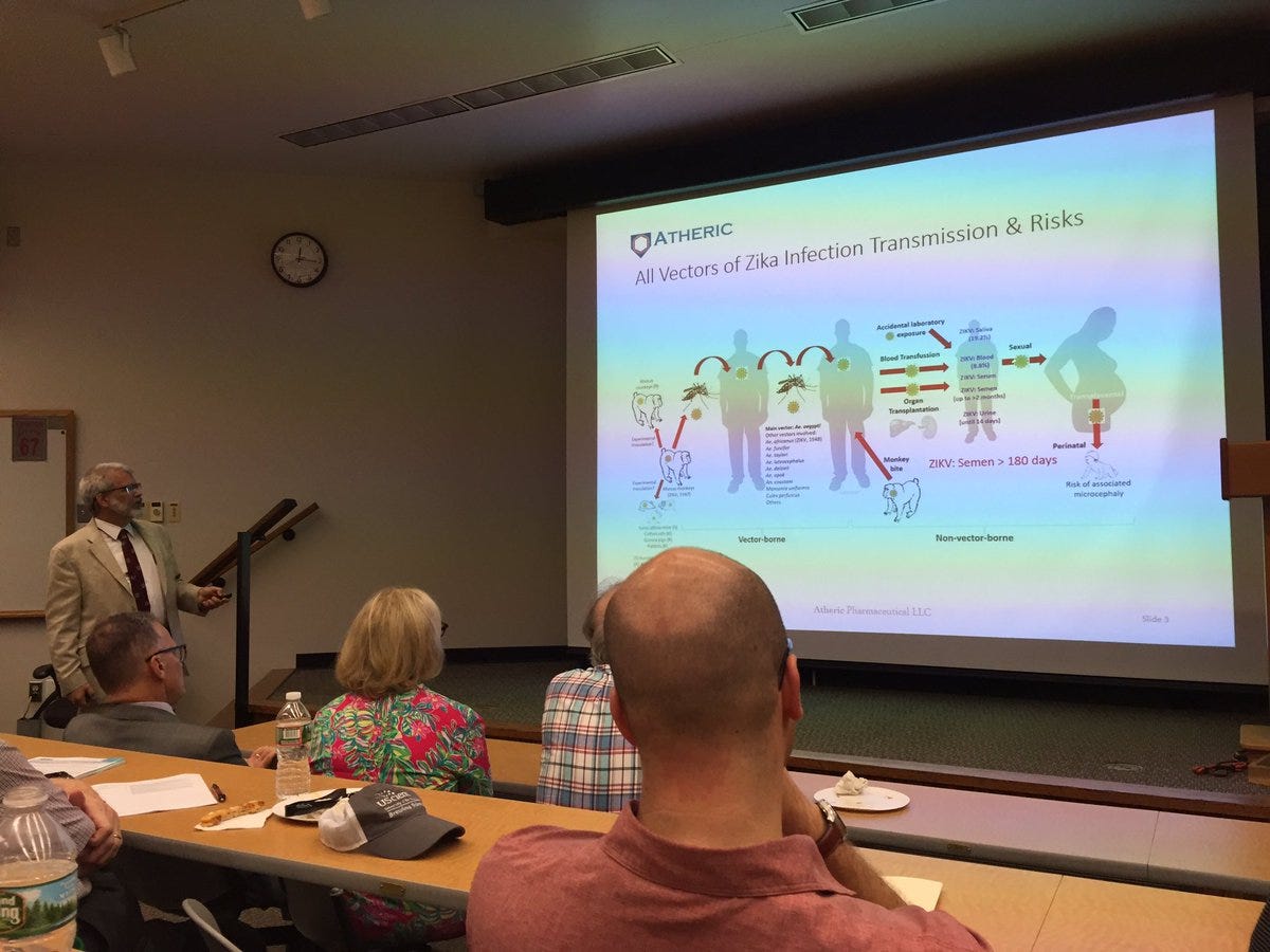 "To Traverse the Placenta..." Michael Callahan discusses Zika.