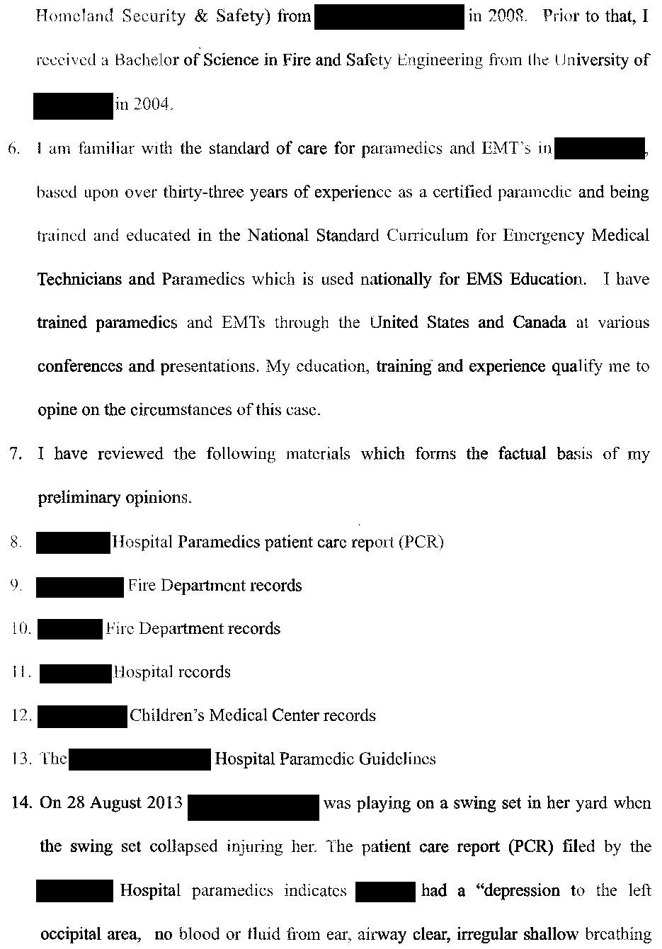 Pediatric Intubation and IO Placement by Paramedic [Compartment Syndrome]