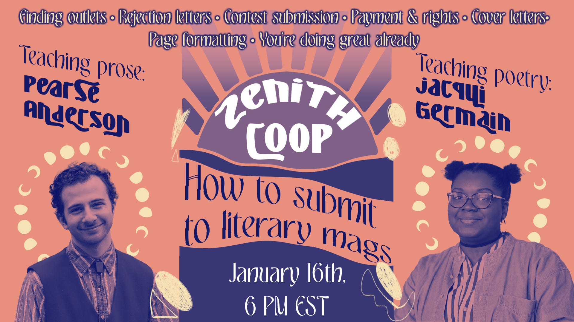 Monday Jan 16 Lit Mag Workshop By Zenith Coop
