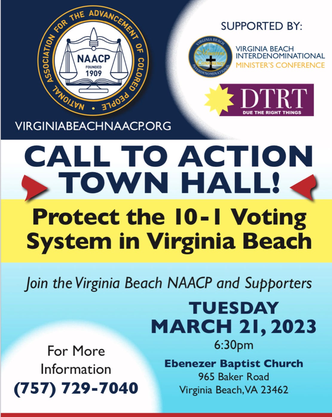 #VaBeach @NAACP Meeting, #IrvoOtieno Video, Bagby at $200K, Myra Payne ...