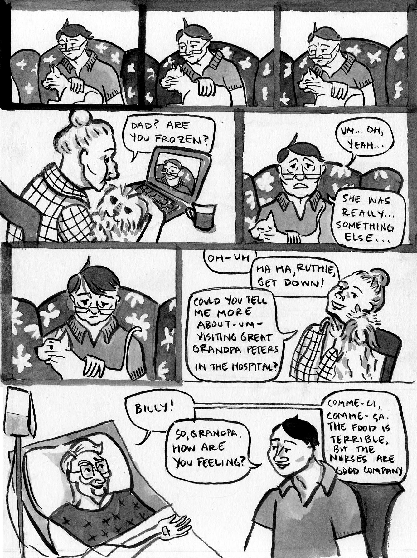 Memoir comic – Page 11 - Anna’s Substack