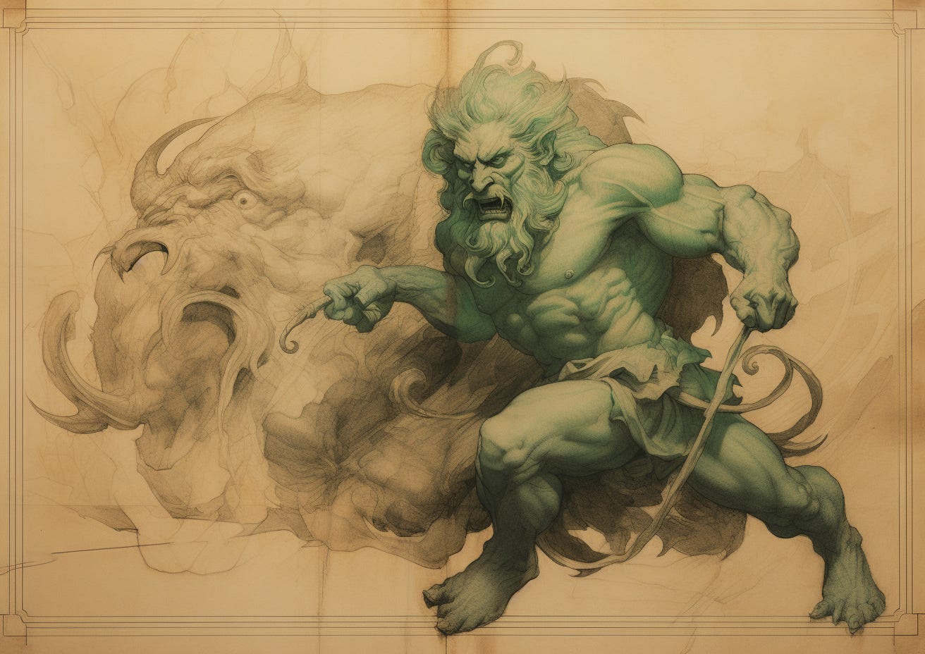 The monster is here. - Abundantia