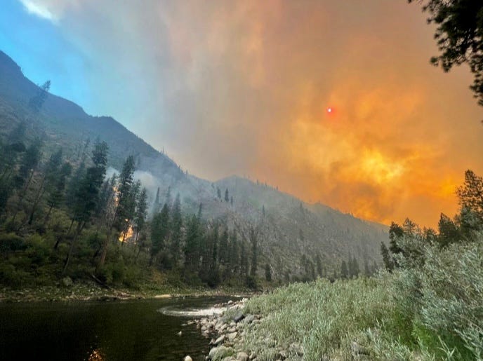 The Story of the Elkhorn Fire: Deployment Sites, 9 Mile Runs ...