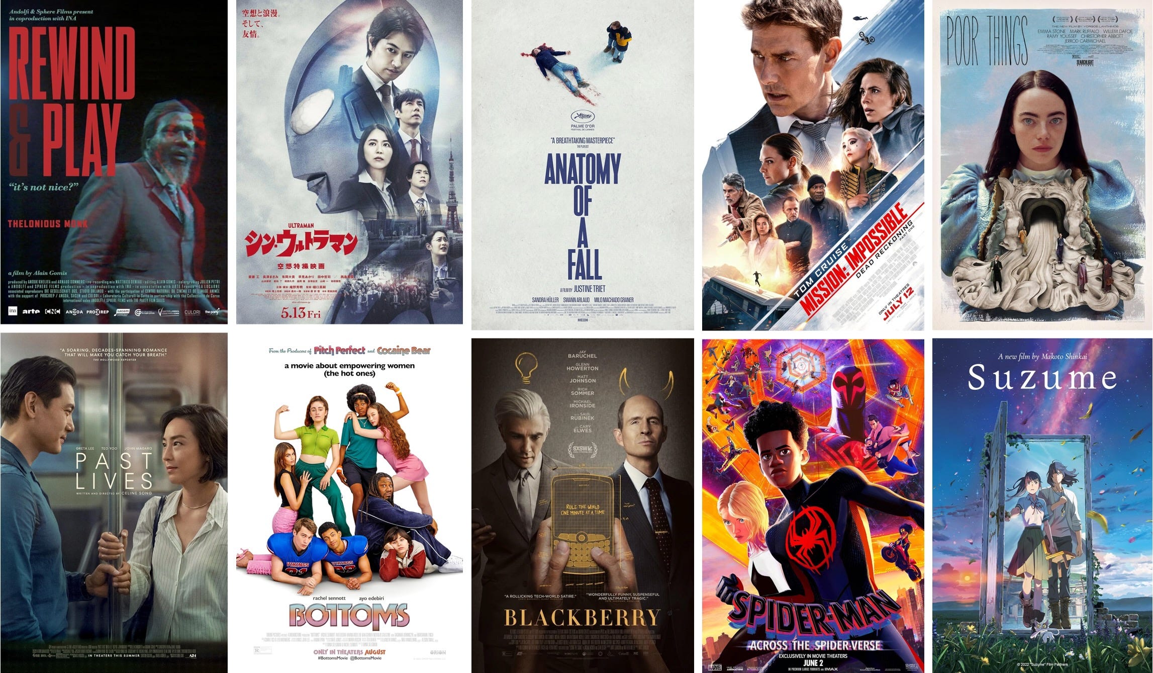 The Top 10 Films of 2023 - by Jonathan R. Lack
