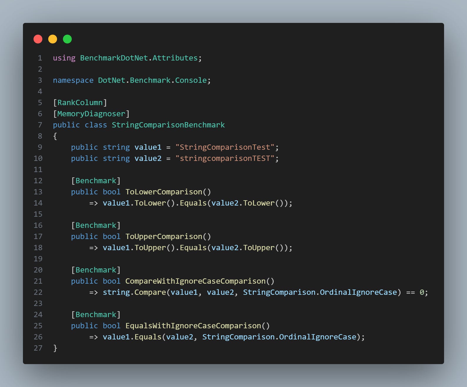 BenchmarkDotNet | Medindo a performance do seu código