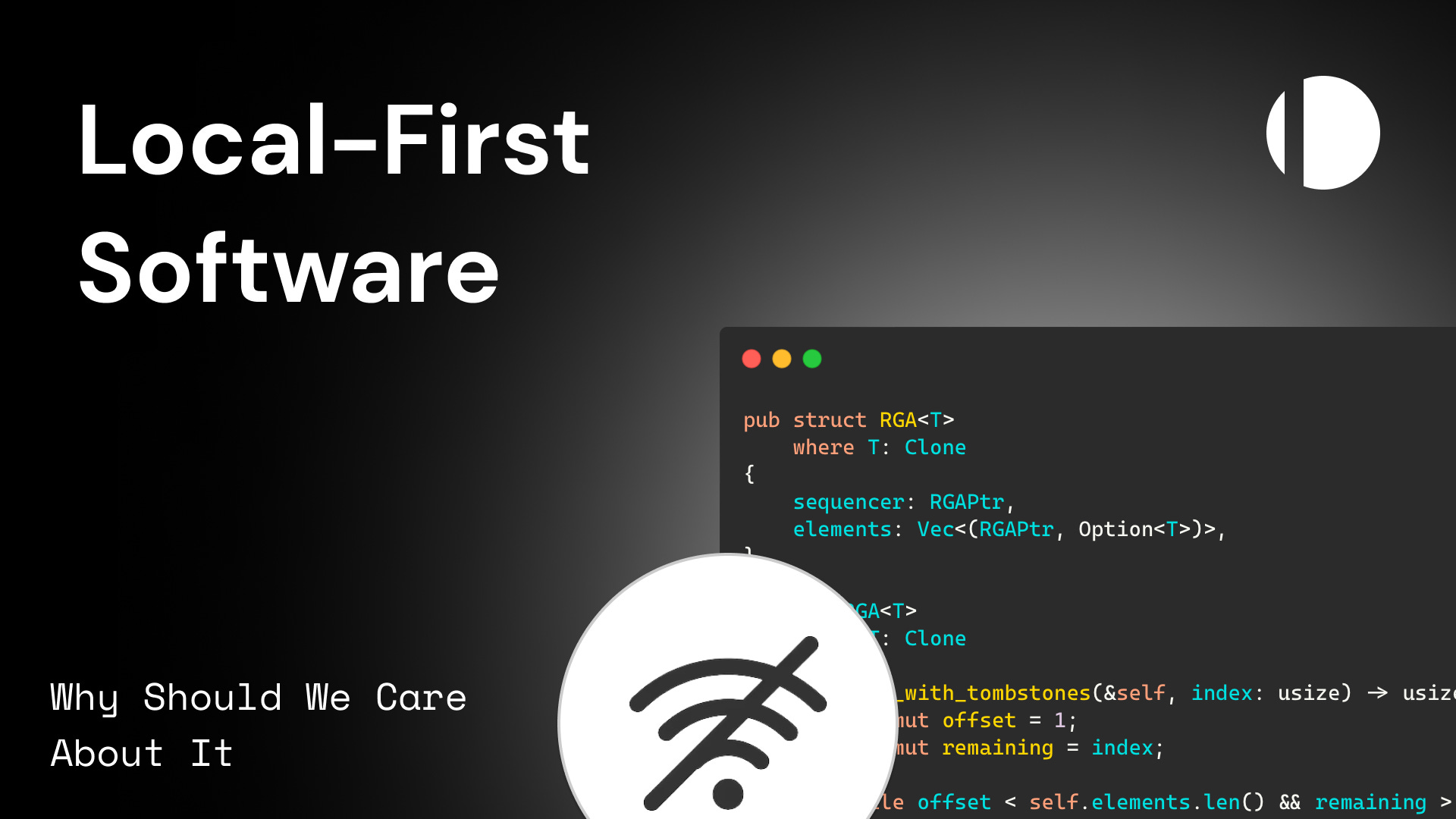 Local-First Software - Why Should We Care About It