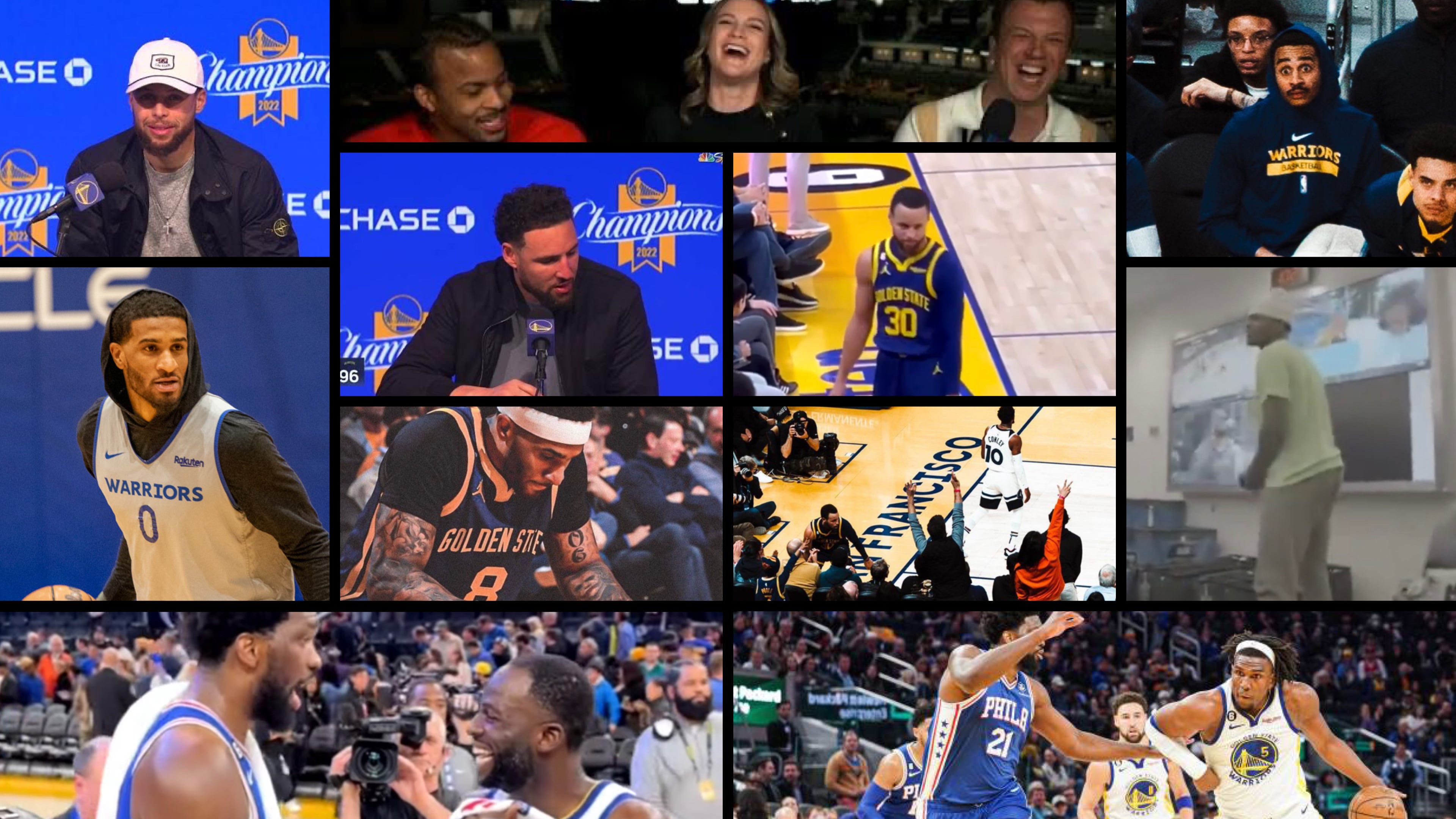 Klay: “it’s basketball man, it’s hard”; Poole praise from Ant Edwards ...