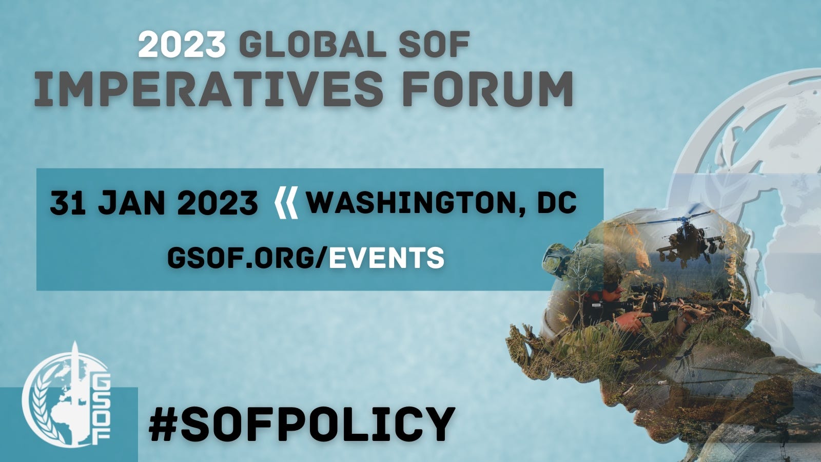 Global SOF Imperatives Forum 2023 - by Awbrey Lowe