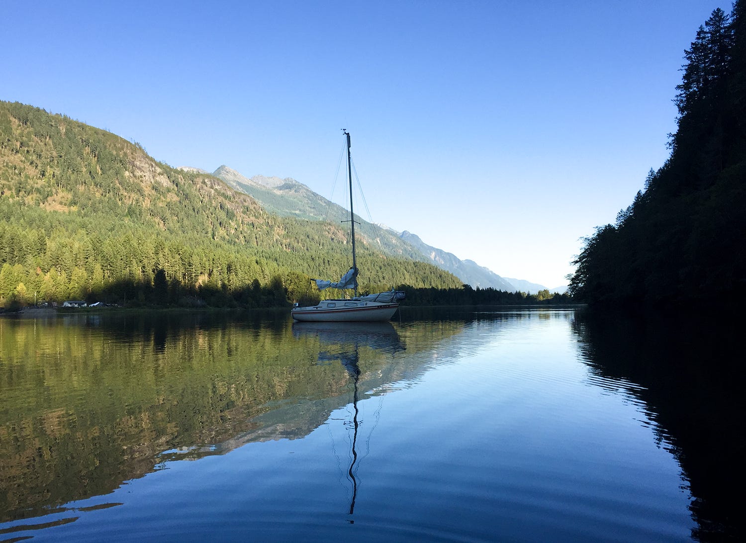 Harrison Lake Cruise: 30 mile Downwind Run!
