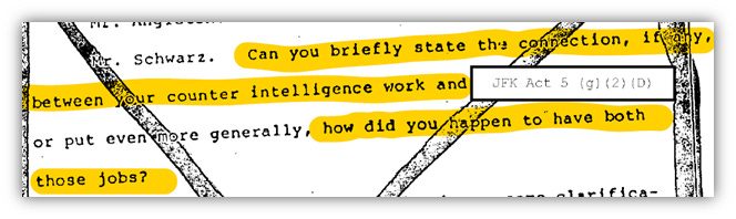 The Long-Suppressed Church Committee Testimony of CIA ...