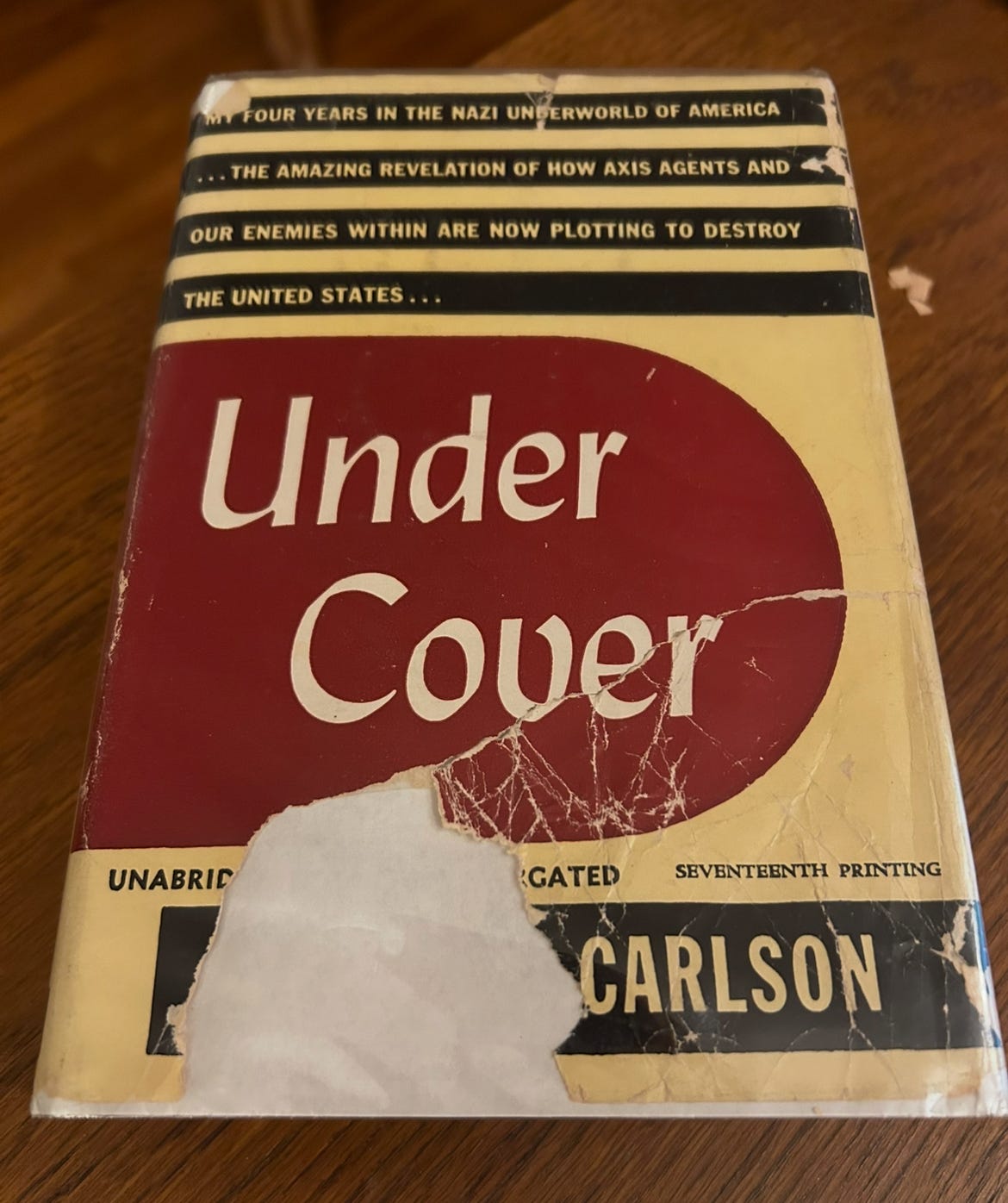 ‘That Curious Feeling of Unreality’: Under Cover in Nazi America 1938 ...