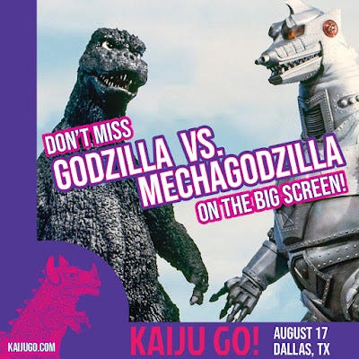 Kaiju Go!, Texas Theatre to Screen GODZILLA VS. MECHAGODZILLA ...