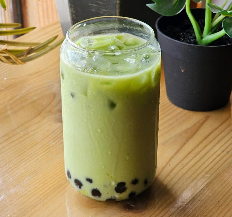 That First Sip of Boba Tea - by Trent Clifford