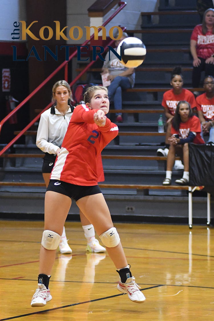 Western tops Kokomo in volleyball action - by Jenn Goad