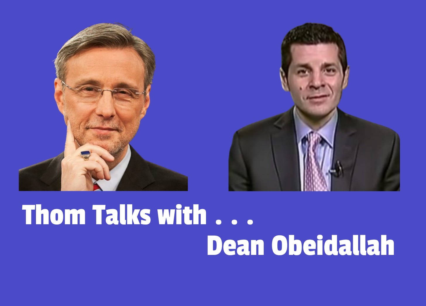 Thom Talks with . . . Dean Obeidallah - by Nigel Peacock