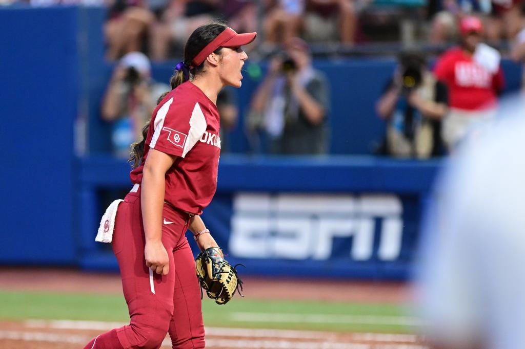 Though still No. 1, coach Patty Gasso's Sooners prove mortal over ...