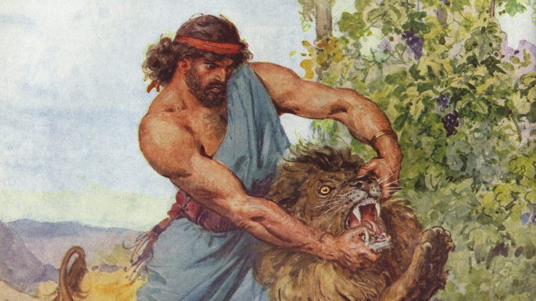 Poem: Samson - by Jack Bishop - Somewhere Along the Way