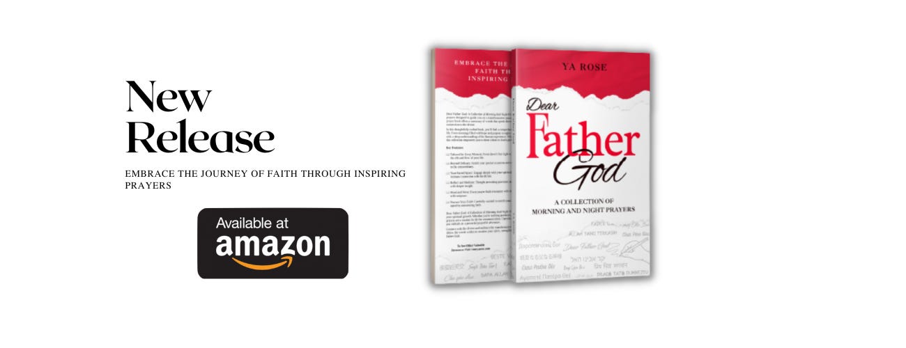 Introducing "Dear Father God": Your Prayers in Print 📚🎉
