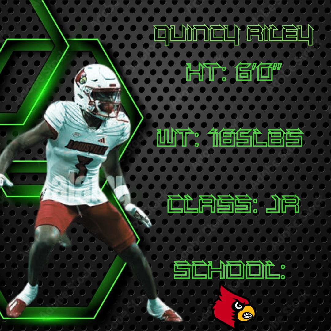 Quincy Riley Draft Profile - by Courtlandt Griffin