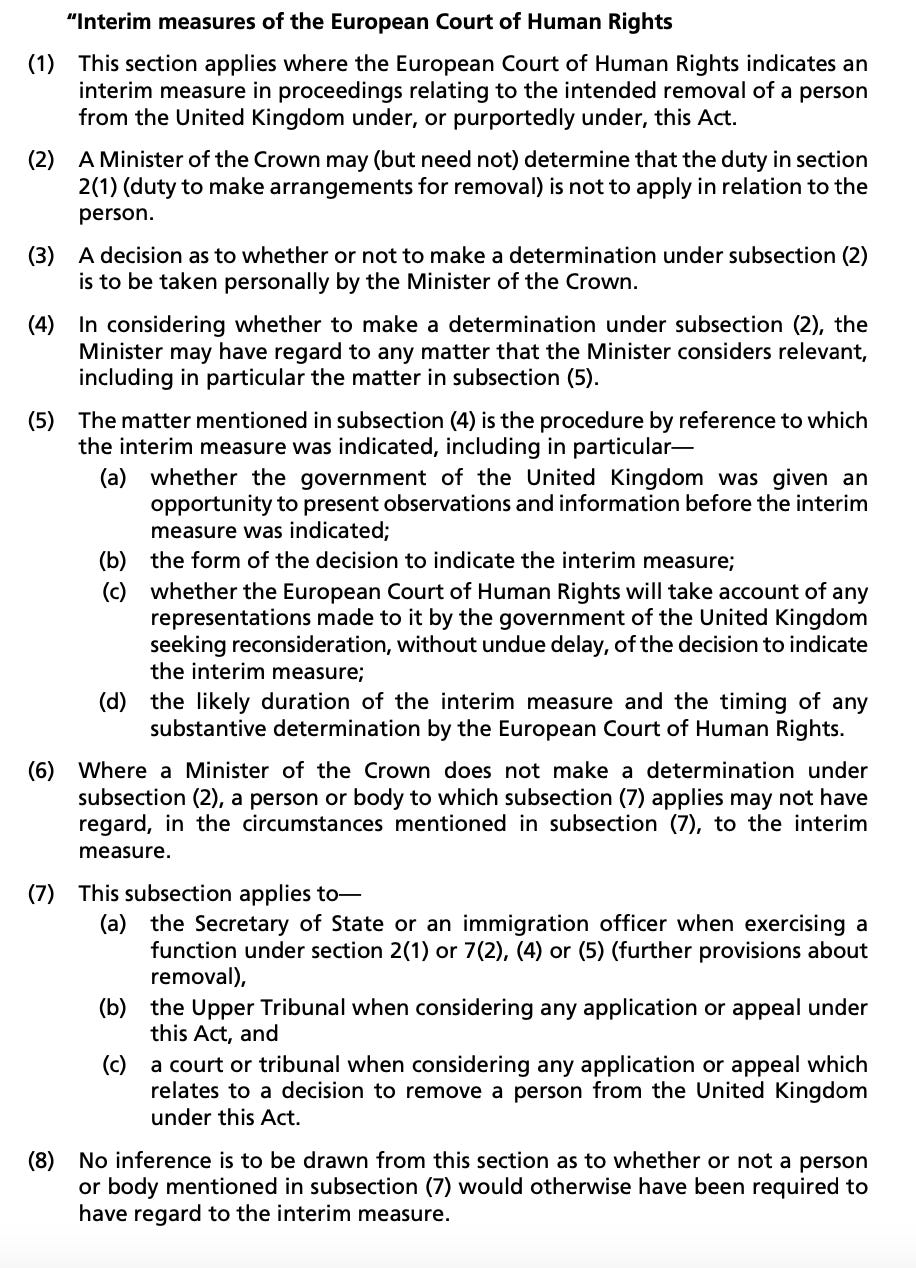 Interim measures - by Joshua Rozenberg - A Lawyer Writes