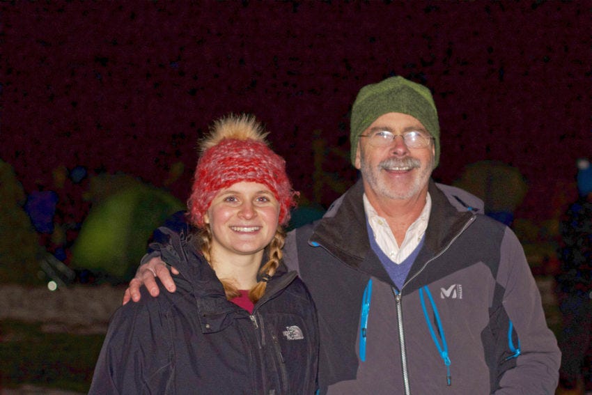 CVU students stand (and sleep) in solidarity with homeless youth