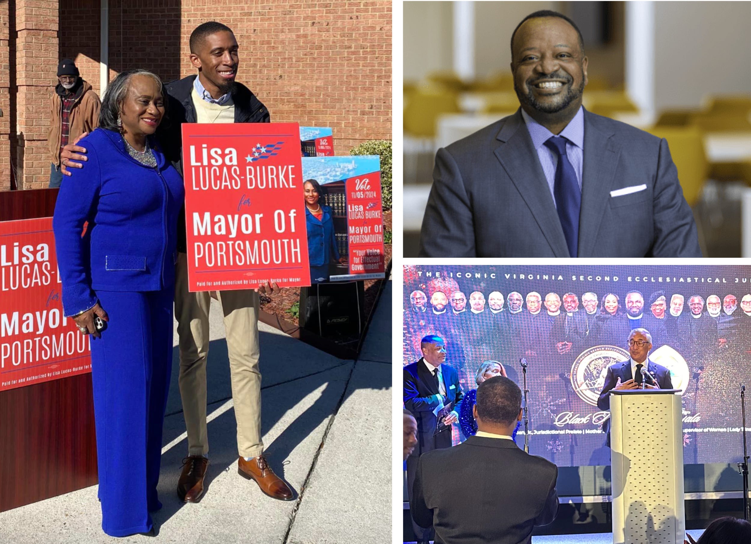 Portsmouth Vice Mayor Lisa Lucas-Burke Announces for Mayor, Howard Law Picks Roger Fairfax, Jr ...