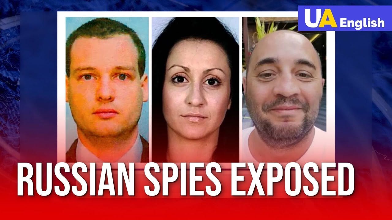 How does Russia's spy network operates across Europe?