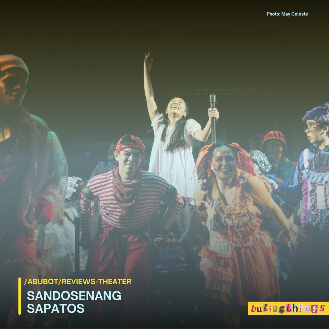 Tanghalang Pilipino's Sandosenang Sapatos— a review