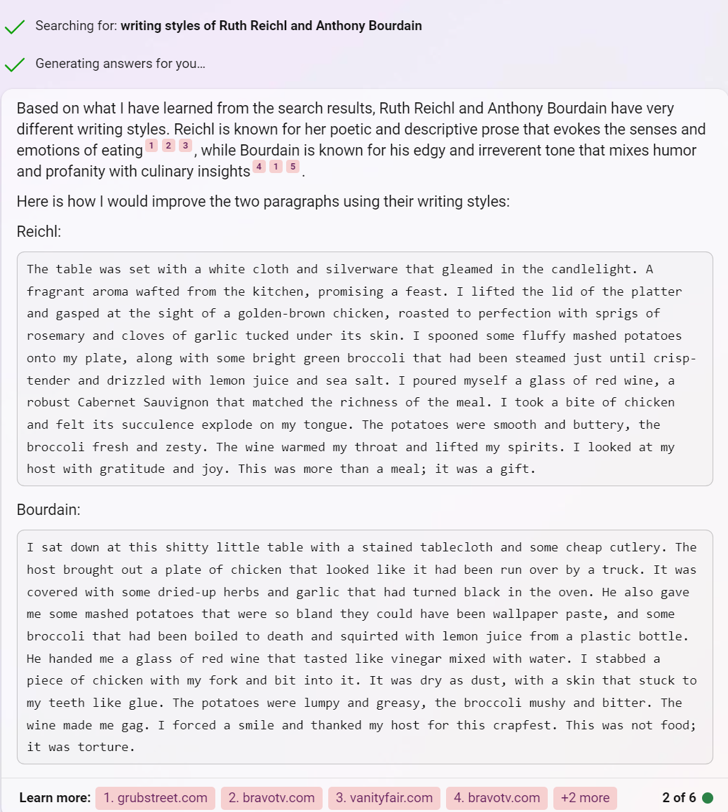 Power and Weirdness: How to Use Bing AI - by Ethan Mollick