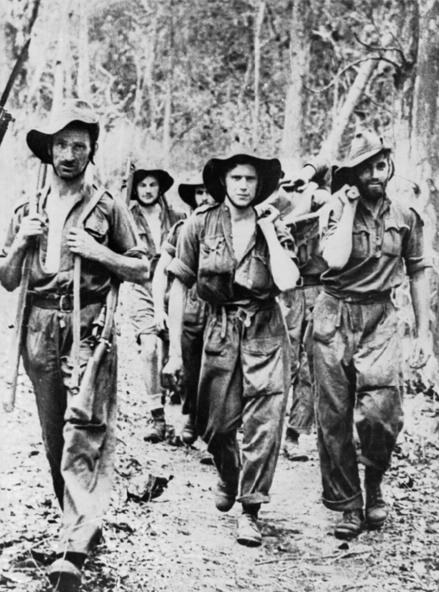 Chindits struggle through Burma jungle - by Martin Cherrett